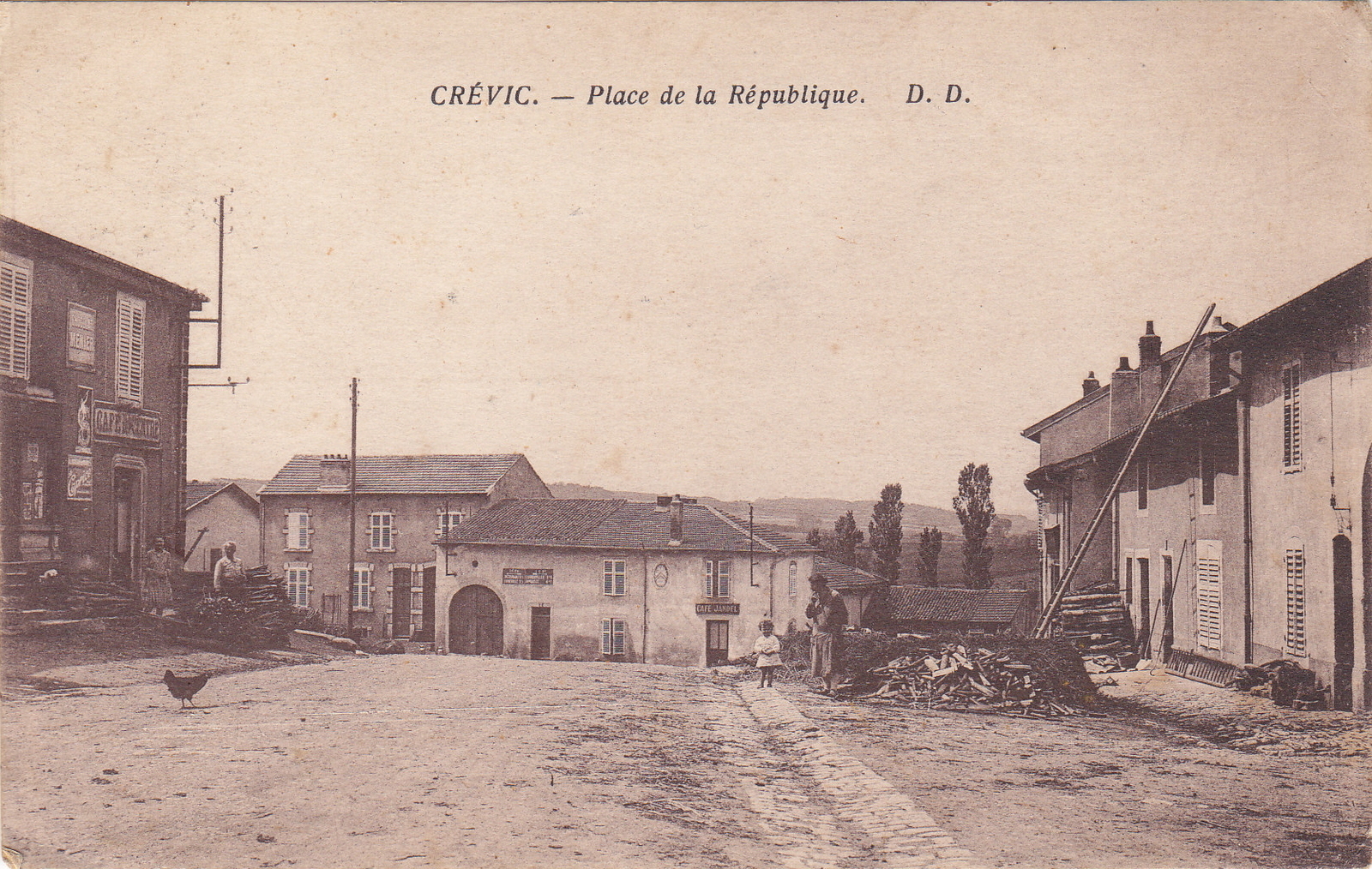 Photos et carte postales anciennes de Crévic - Mairie de Crévic et son ...
