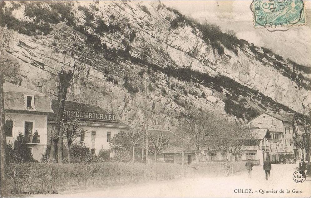 Photos et carte postales anciennes de Culoz - Mairie de Culoz et sa ville
