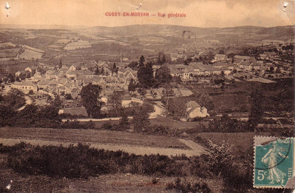 Photos et carte postales anciennes de Cussy-en-Morvan - Mairie de Cussy ...