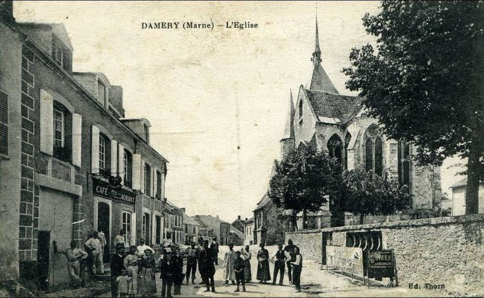 Mairie de Damery, la Commune de Damery et son village (51480) (Marne).