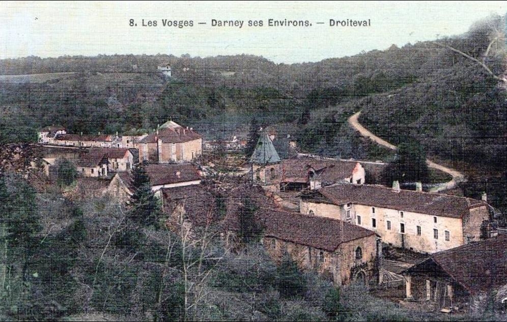 Photos et carte postales anciennes de Darney - Mairie de Darney et son ...