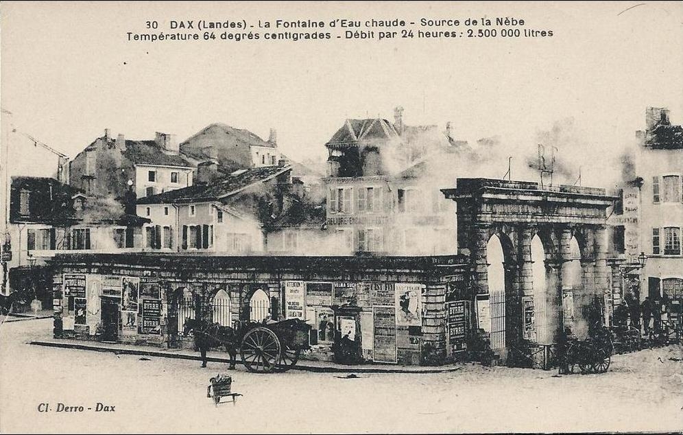 Photos et carte postales anciennes de Dax - Mairie de Dax et sa ville