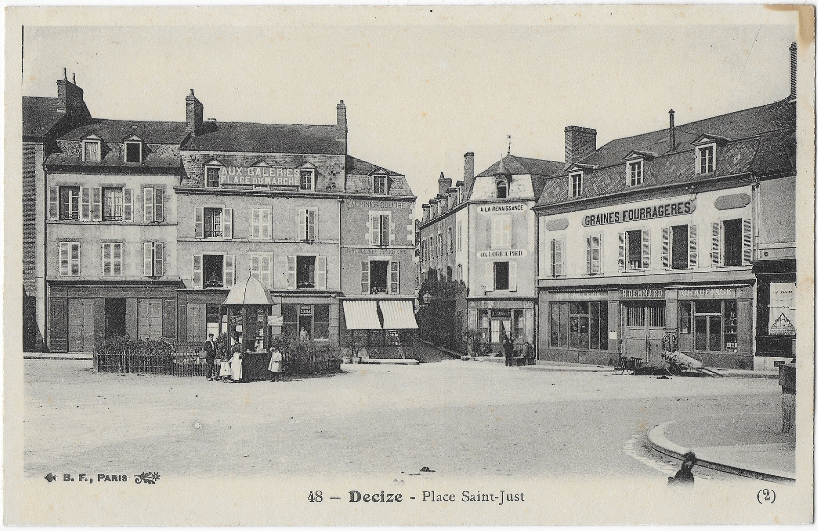 Photos et carte postales anciennes de Decize - Mairie de Decize et sa ville