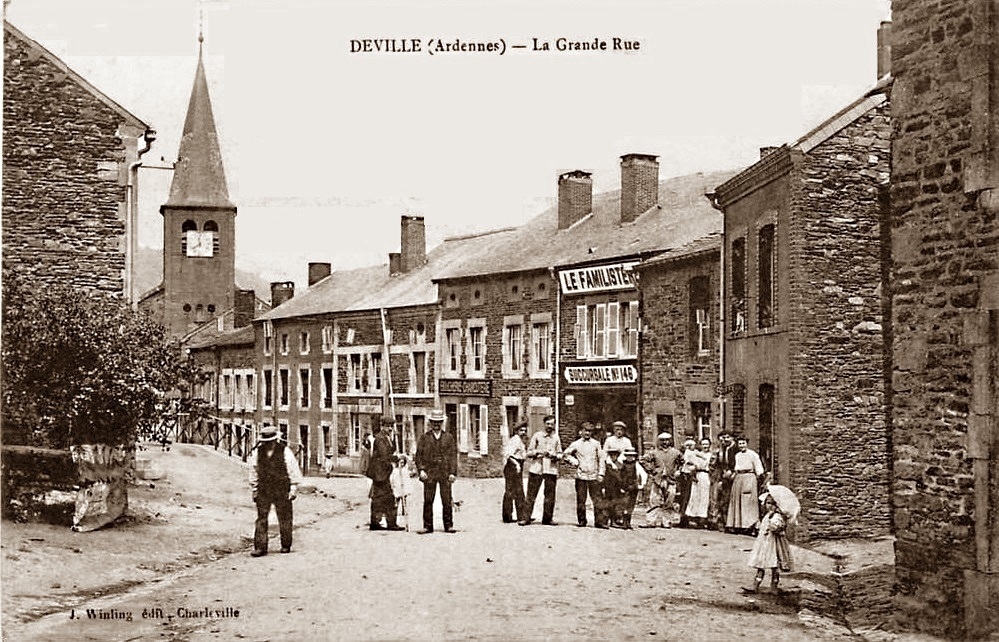 Photos et carte postales anciennes de Deville - Mairie de Deville et ...