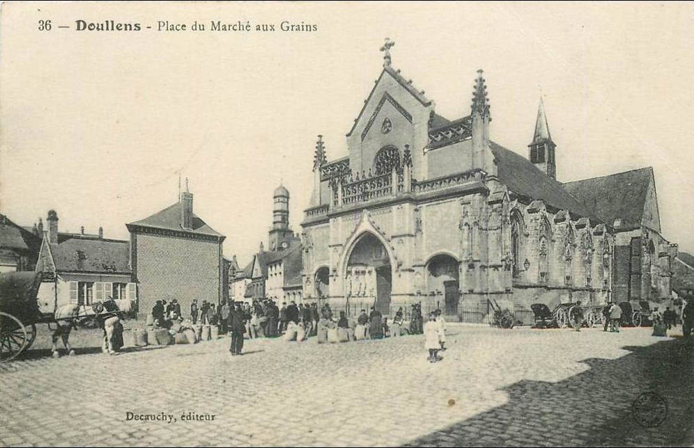 Photos et carte postales anciennes de Doullens - Mairie de Doullens et ...