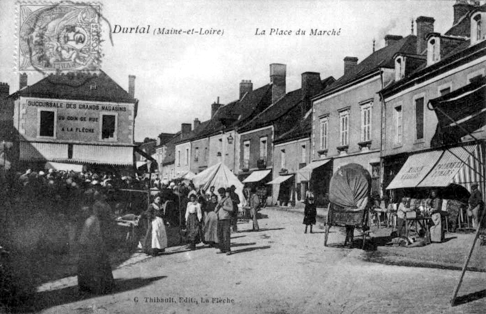 Durtal, la Mairie de Durtal et sa commune (49430)