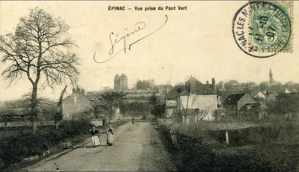 Photos et carte postales anciennes d'Épinac - Mairie d'Épinac et sa ville