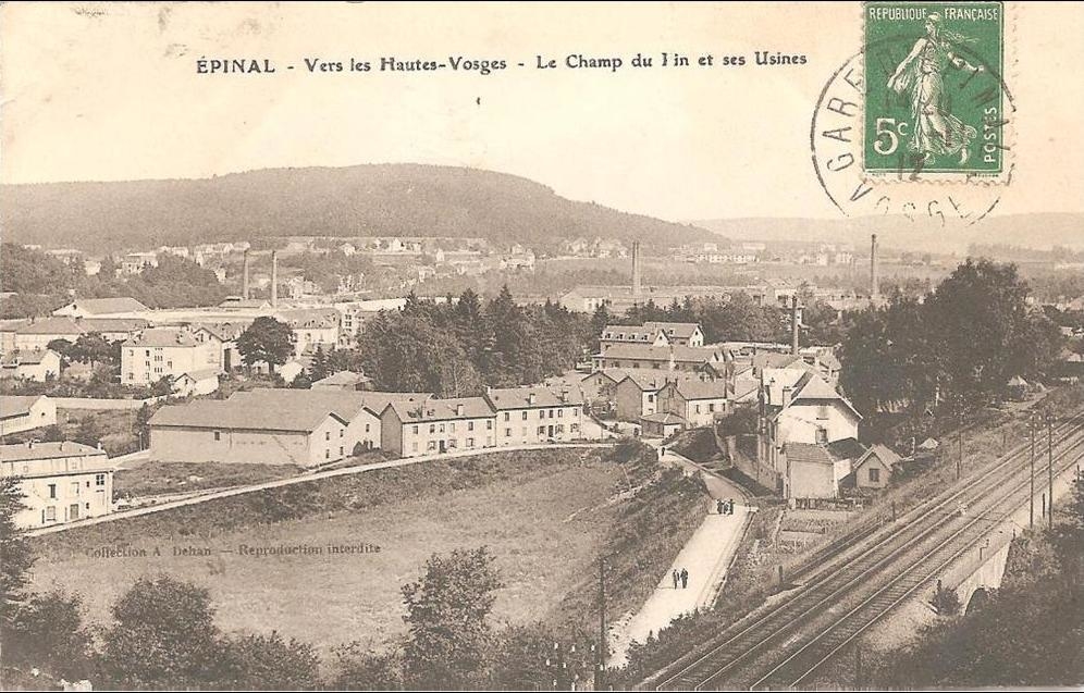 Photos et carte postales anciennes d'Épinal - Mairie d'Épinal et sa ville