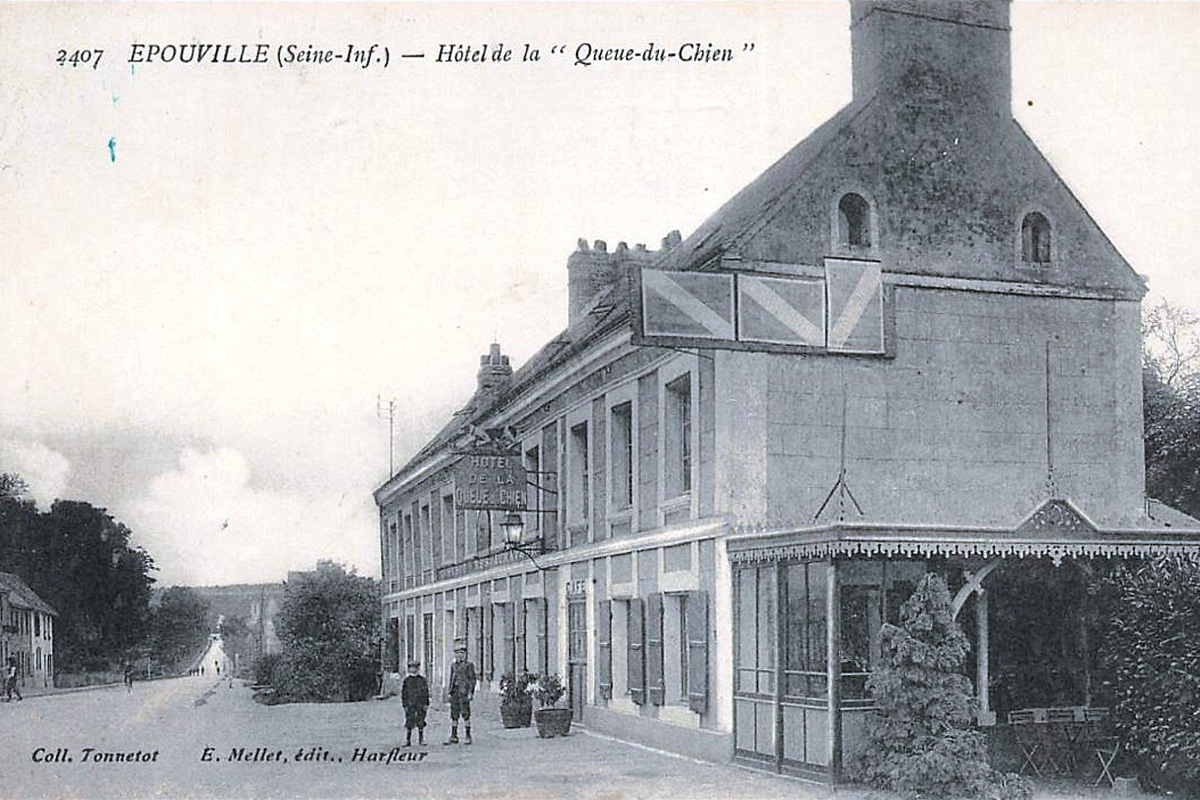 Photos et carte postales anciennes d'Épouville, la Mairie d'Épouville, sa commune et sa ville