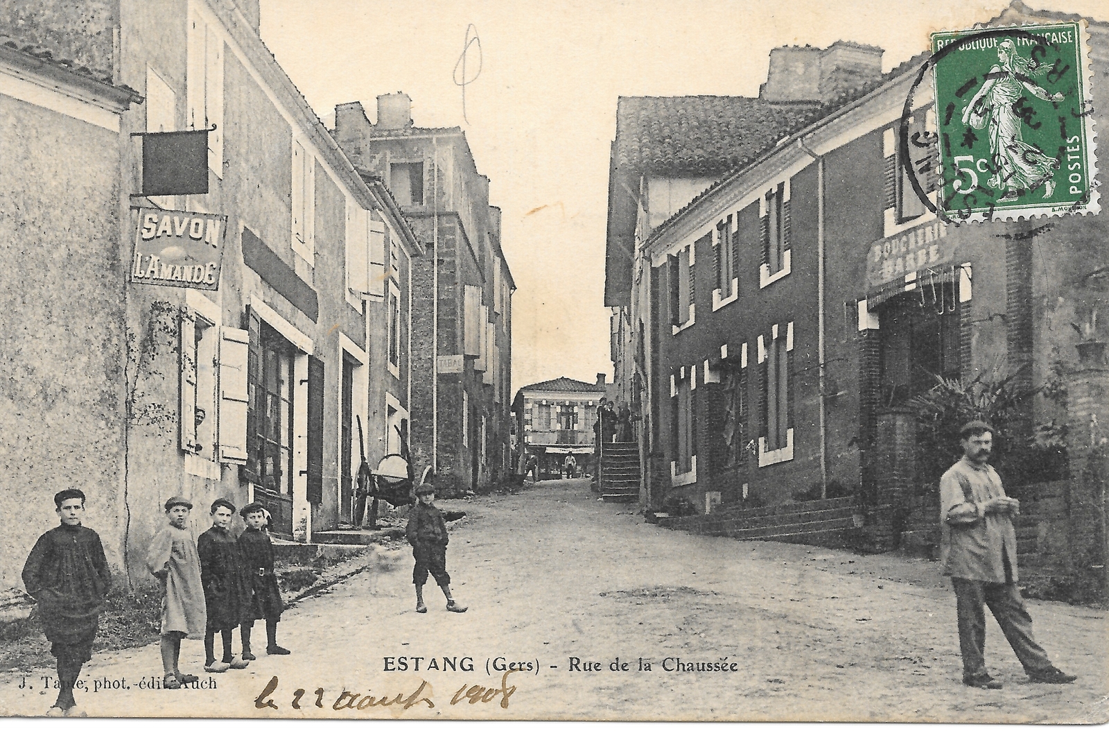 Photos et carte postales anciennes d'Estang - Mairie d'Estang et son ...