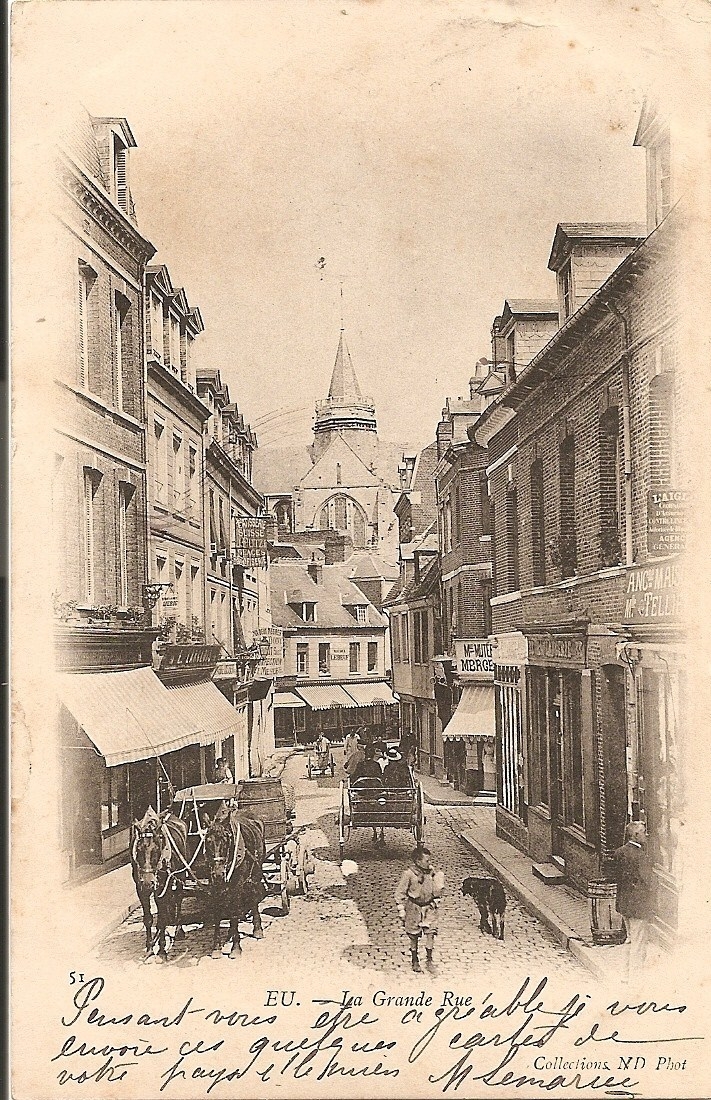 Photos et carte postales anciennes d'Eu - Mairie d'Eu et sa ville