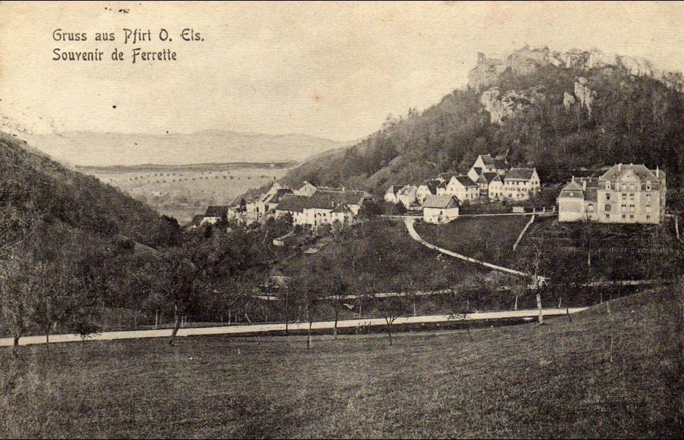 Photos et carte postales anciennes de Ferrette - Mairie de Ferrette et ...