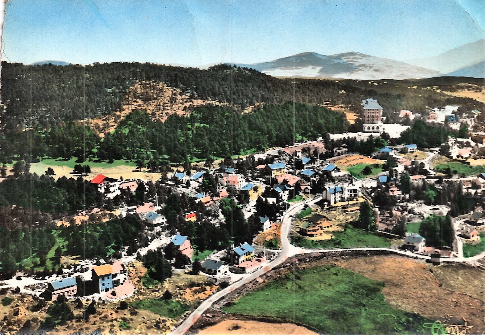 Photos et carte postales anciennes de Font-Romeu-Odeillo-Via - Mairie ...