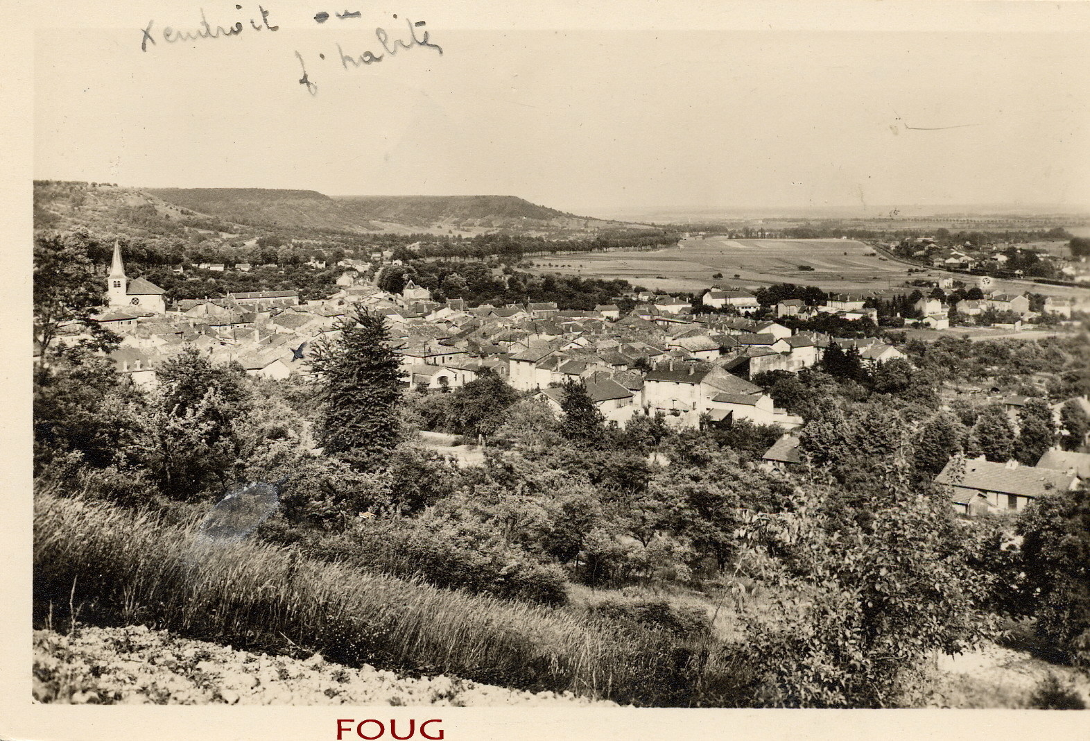Photos et carte postales anciennes de Foug - Mairie de Foug et sa ville