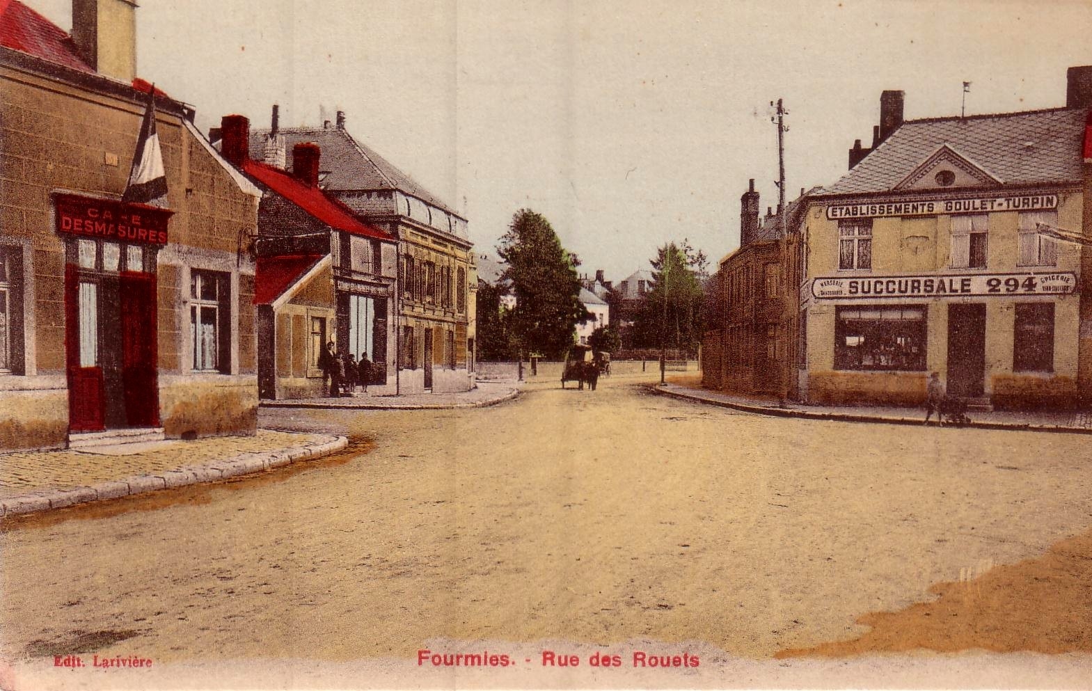 Photos et carte postales anciennes de Fourmies, la Mairie de Fourmies ...
