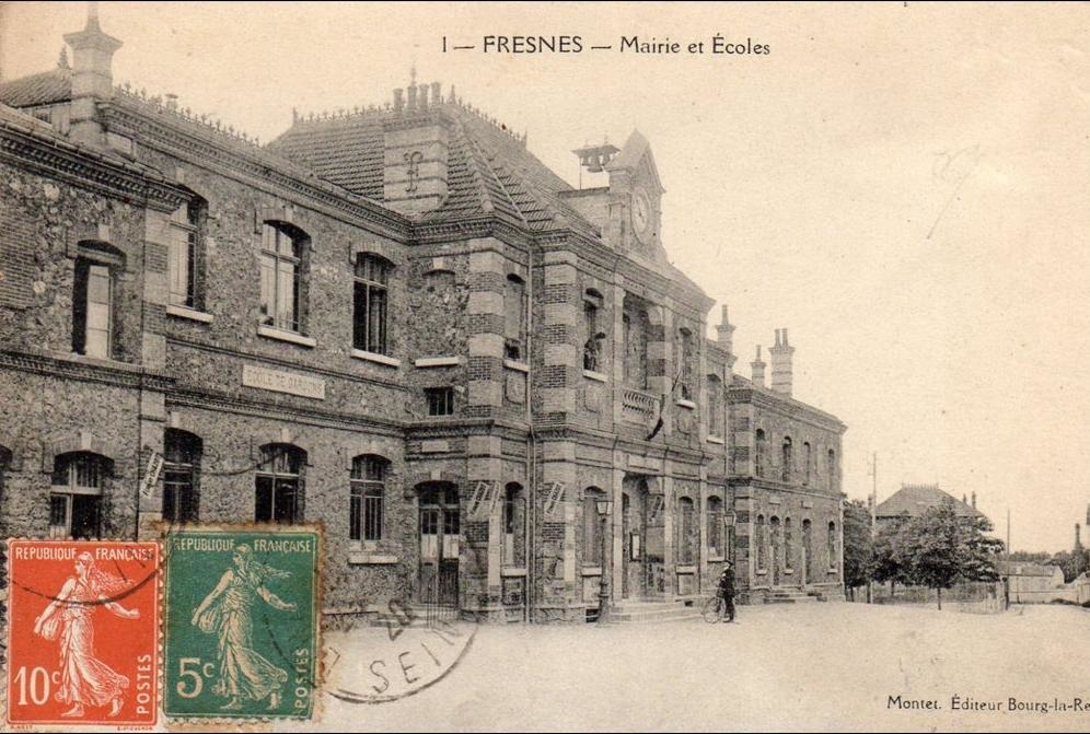 Photos et carte postales anciennes de Fresnes - Mairie de Fresnes et sa ville (Val-de-Marne).