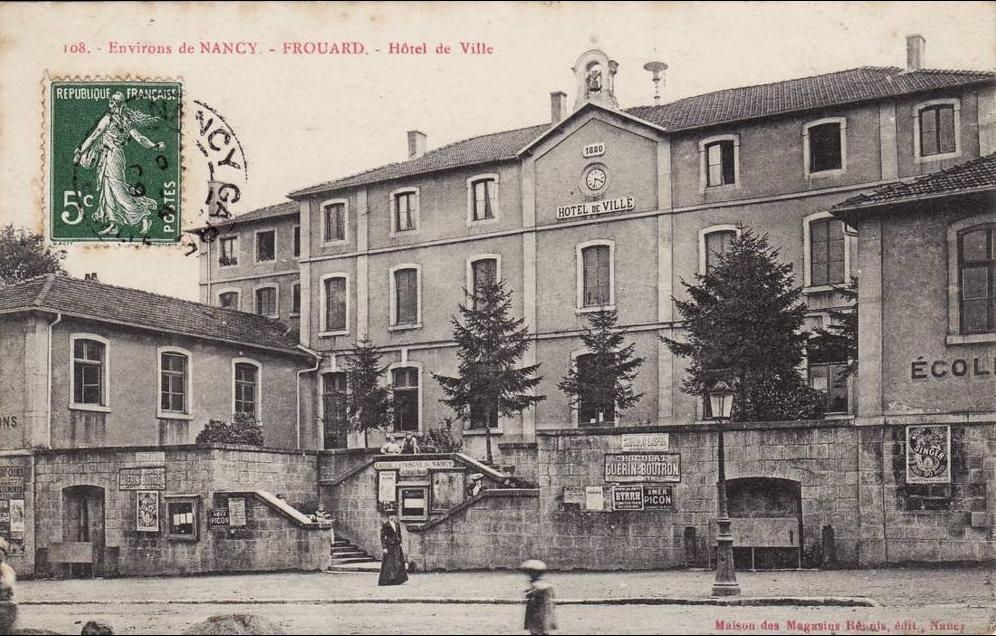 Photos et carte postales anciennes de Frouard - Mairie de Frouard et sa ville