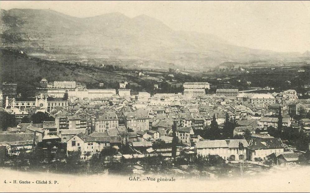 Photos et carte postales anciennes de Gap - Mairie de Gap et sa ville