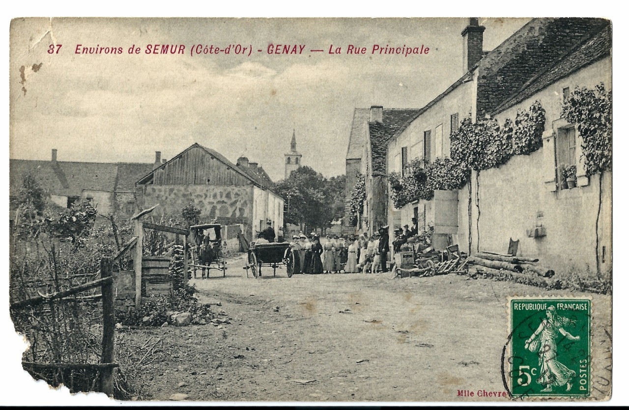 Mairie de Genay, la Commune de Genay et son village (21140) (Côte-d'Or).