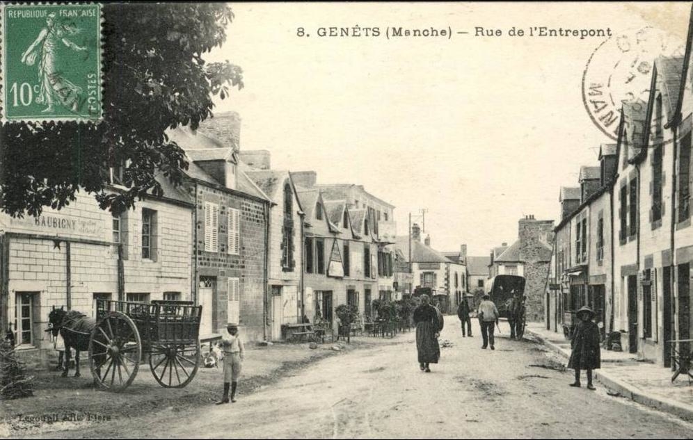 Mairie de Genêts, la Commune de Genêts et son village (50530)