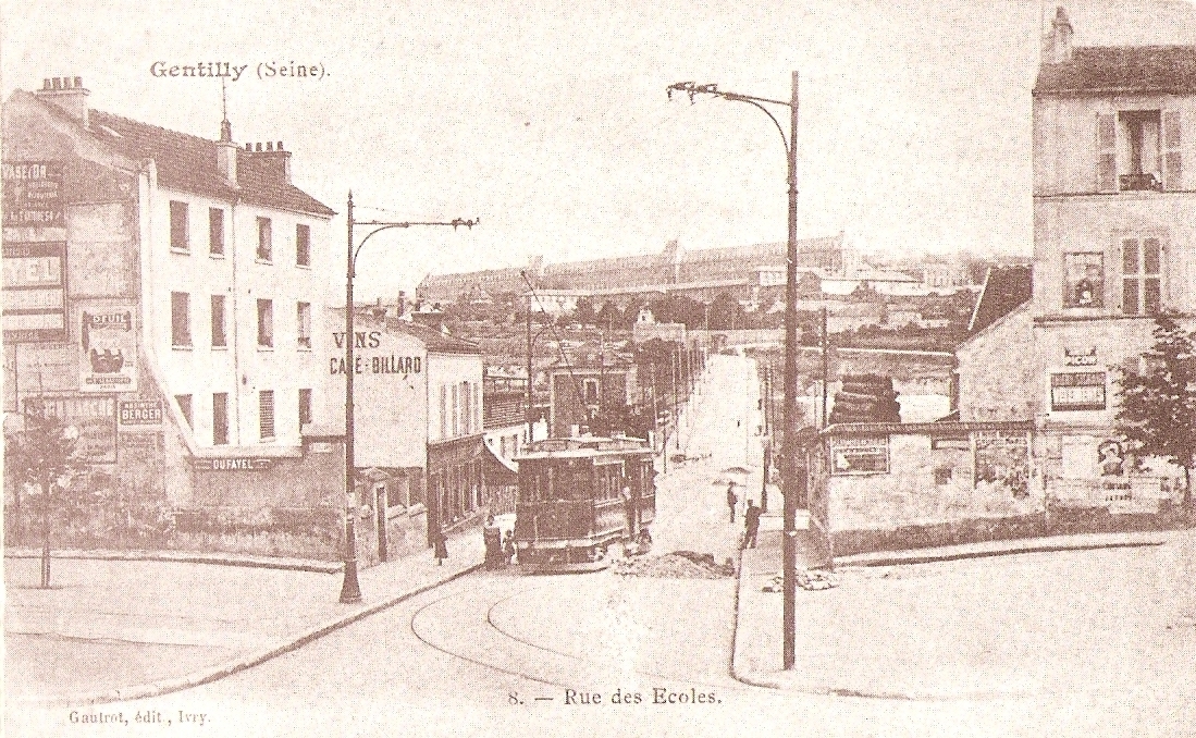 Photos et carte postales anciennes de Gentilly - Mairie de Gentilly et ...