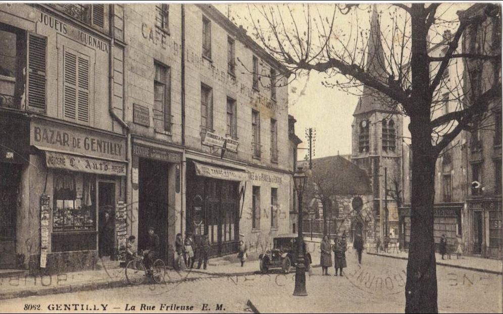 Photos et carte postales anciennes de Gentilly - Mairie de Gentilly et ...