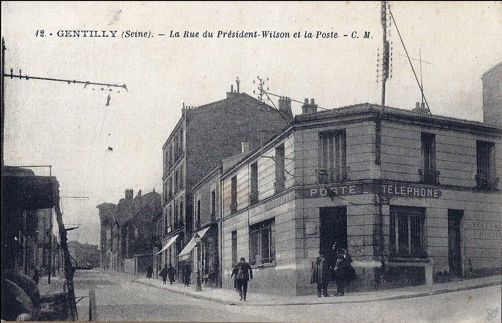 Photos et carte postales anciennes de Gentilly - Mairie de Gentilly et ...