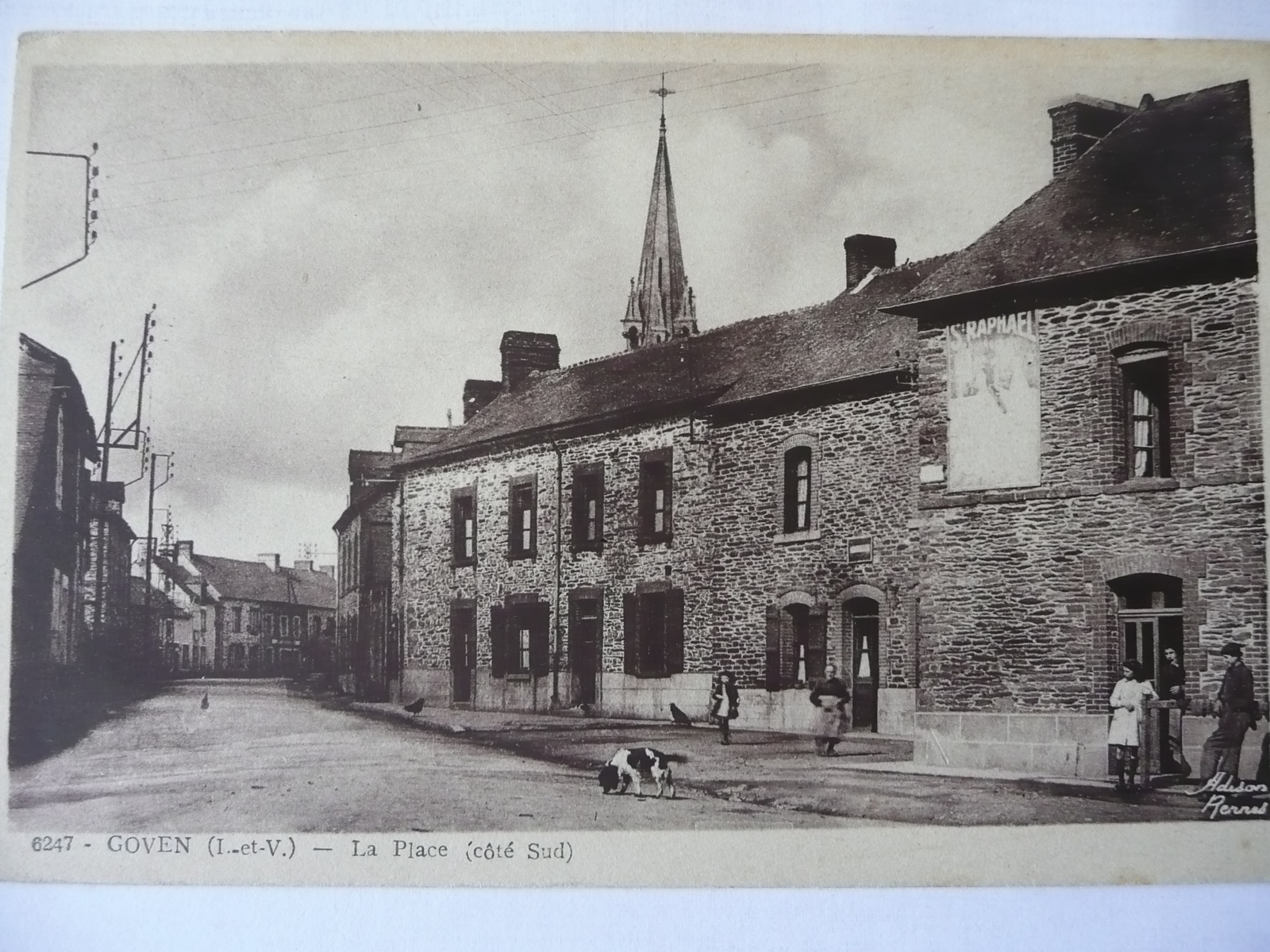Photos et carte postales anciennes de Goven - Mairie de Goven et sa ville