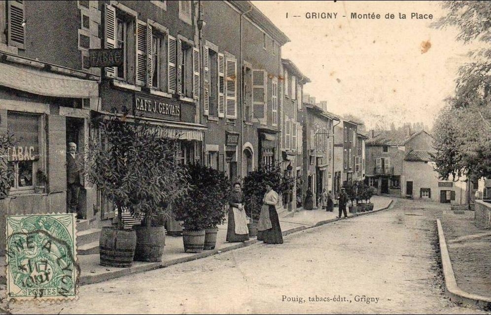 Photos et carte postales anciennes de Grigny - Mairie de Grigny et sa ...