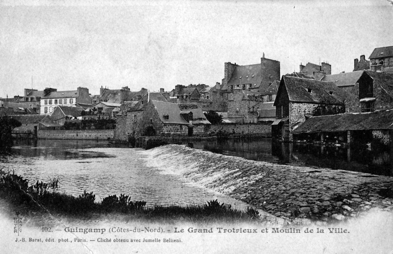 Photos et carte postales anciennes de Guingamp - Mairie de Guingamp et ...