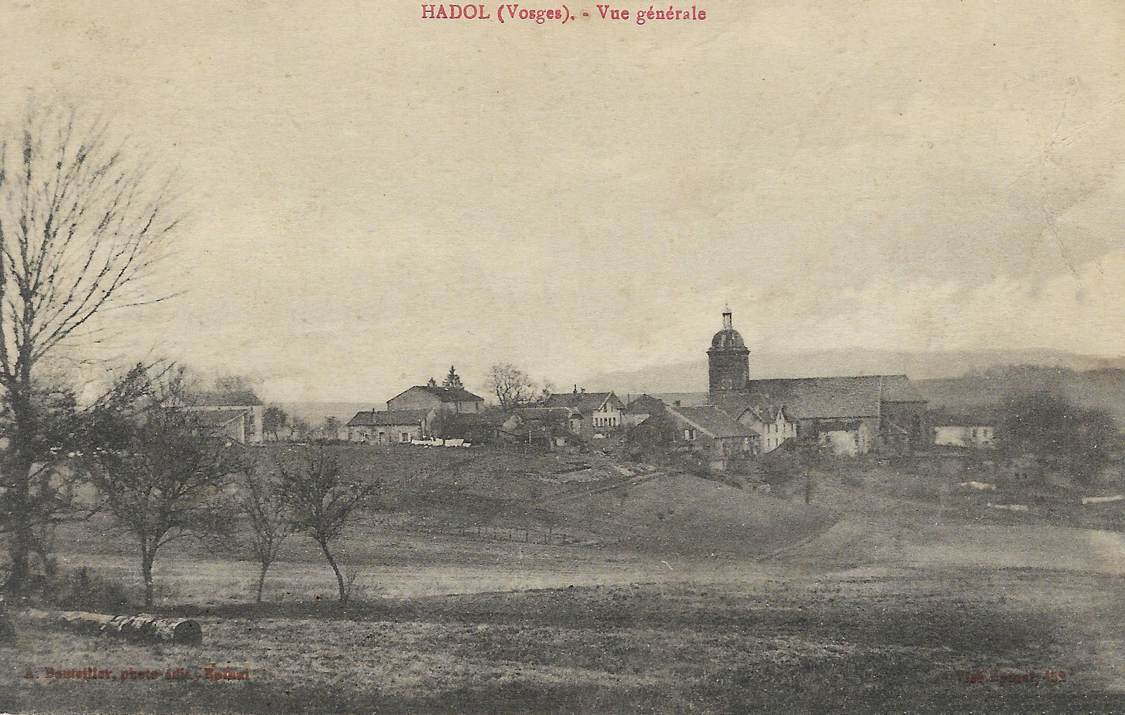 Ville d'Hadol, la Mairie d'Hadol et sa commune (88220)