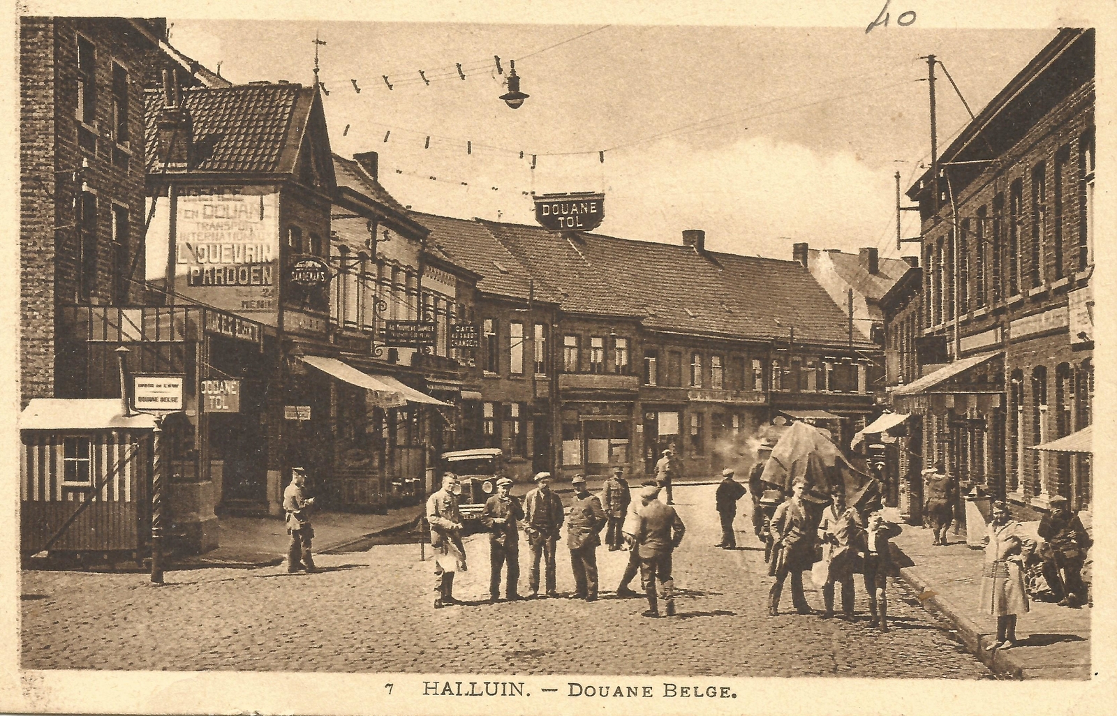 Photos et carte postales anciennes d'Halluin - Mairie d'Halluin et sa ville