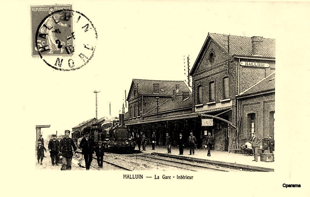 Photos et carte postales anciennes d'Halluin - Mairie d'Halluin et sa ville