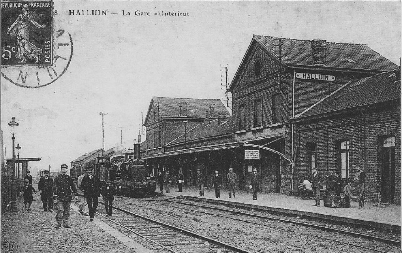 Photos et carte postales anciennes d'Halluin - Mairie d'Halluin et sa ville