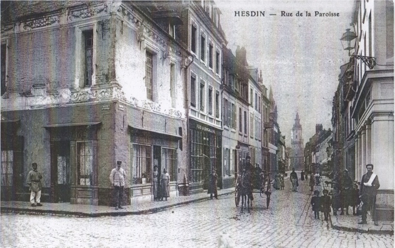Hesdin - Mairie d'Hesdin et sa commune (62140)
