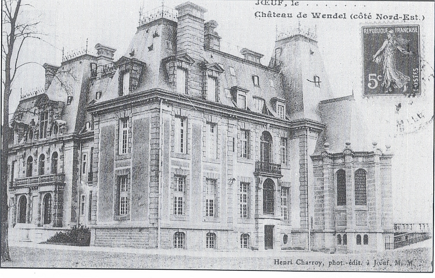 Photos et carte postales anciennes de Jœuf - Mairie de Jœuf et sa ville