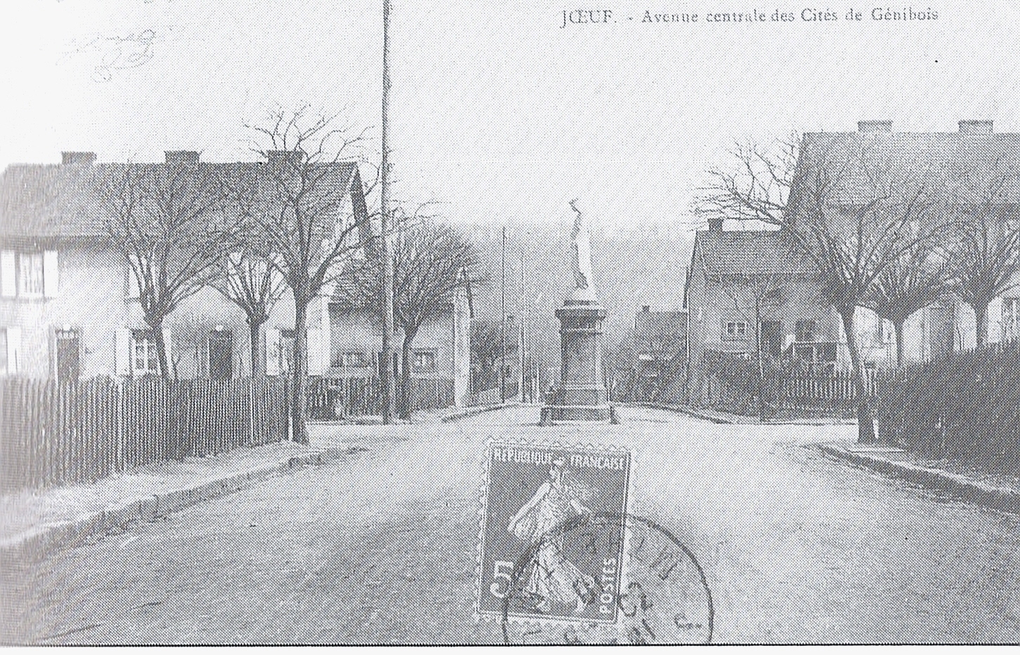 Photos et carte postales anciennes de Jœuf - Mairie de Jœuf et sa ville