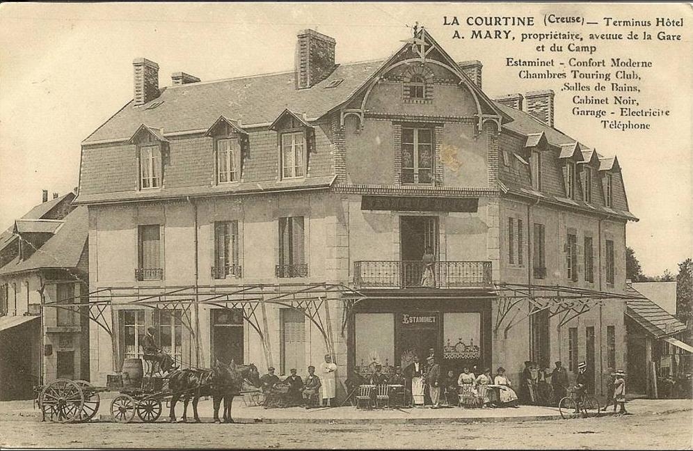 Photos et carte postales anciennes de la Courtine - Mairie de la ...