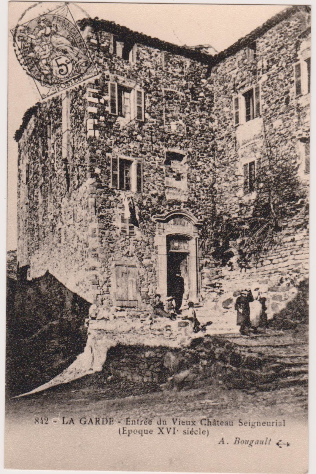 Photos et carte postales anciennes de la Garde - Mairie de la Garde et ...