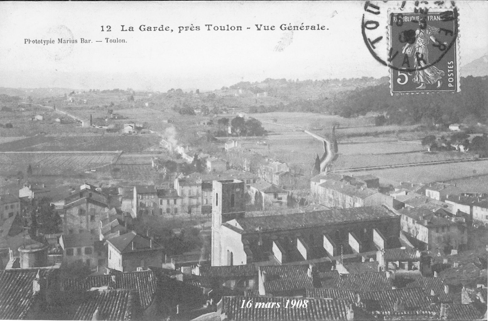 Photos et carte postales anciennes de la Garde - Mairie de la Garde et ...