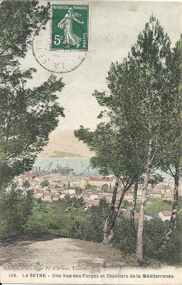 Photos et carte postales anciennes de la Seyne-sur-Mer - Mairie de la Seyne-sur-Mer et sa ville