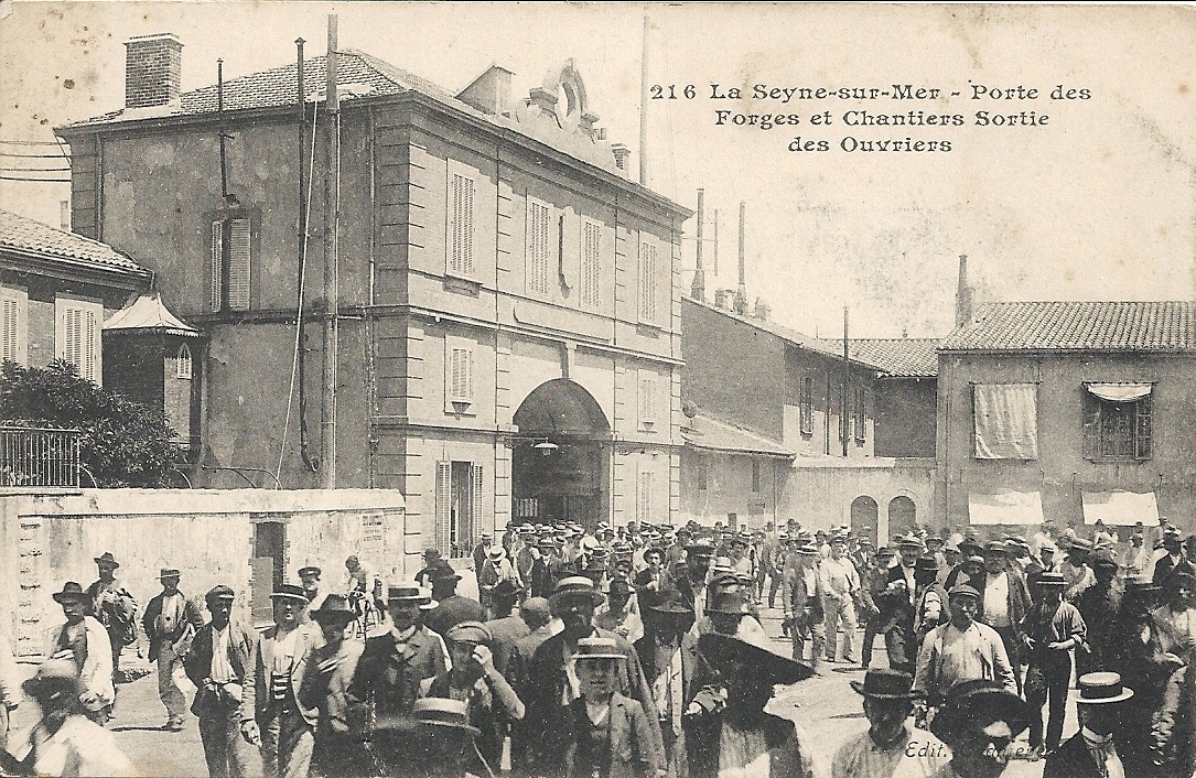 Photos et carte postales anciennes de la Seyne-sur-Mer - Mairie de la Seyne-sur-Mer et sa ville