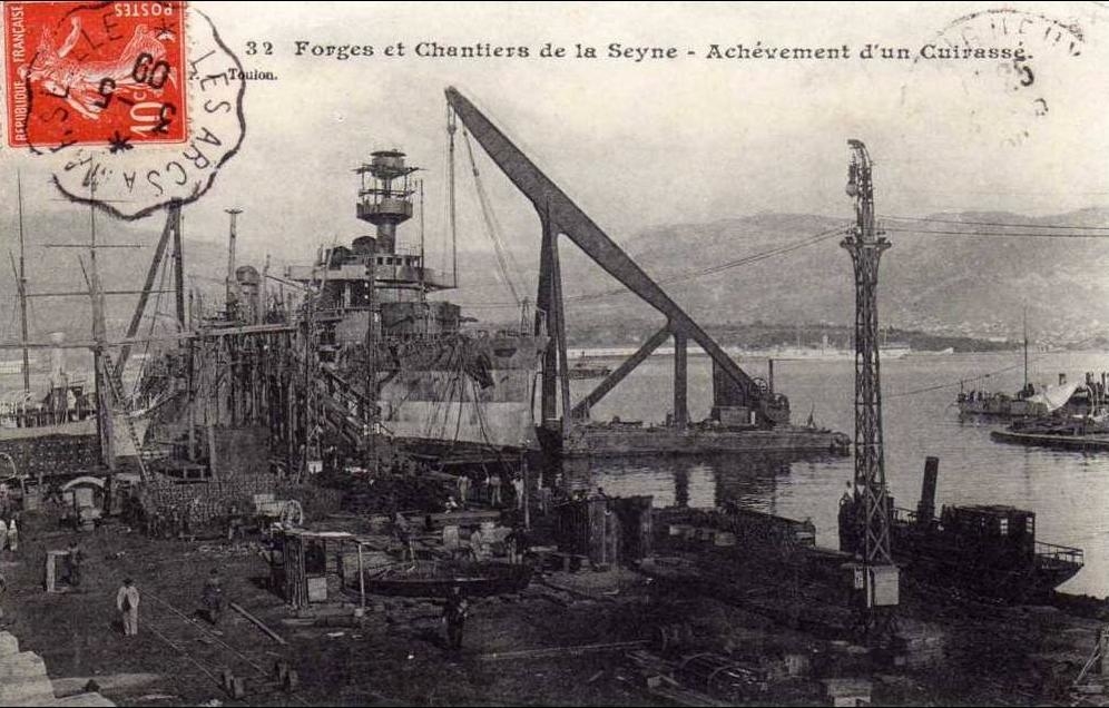 Photos et carte postales anciennes de la Seyne-sur-Mer - Mairie de la Seyne-sur-Mer et sa ville