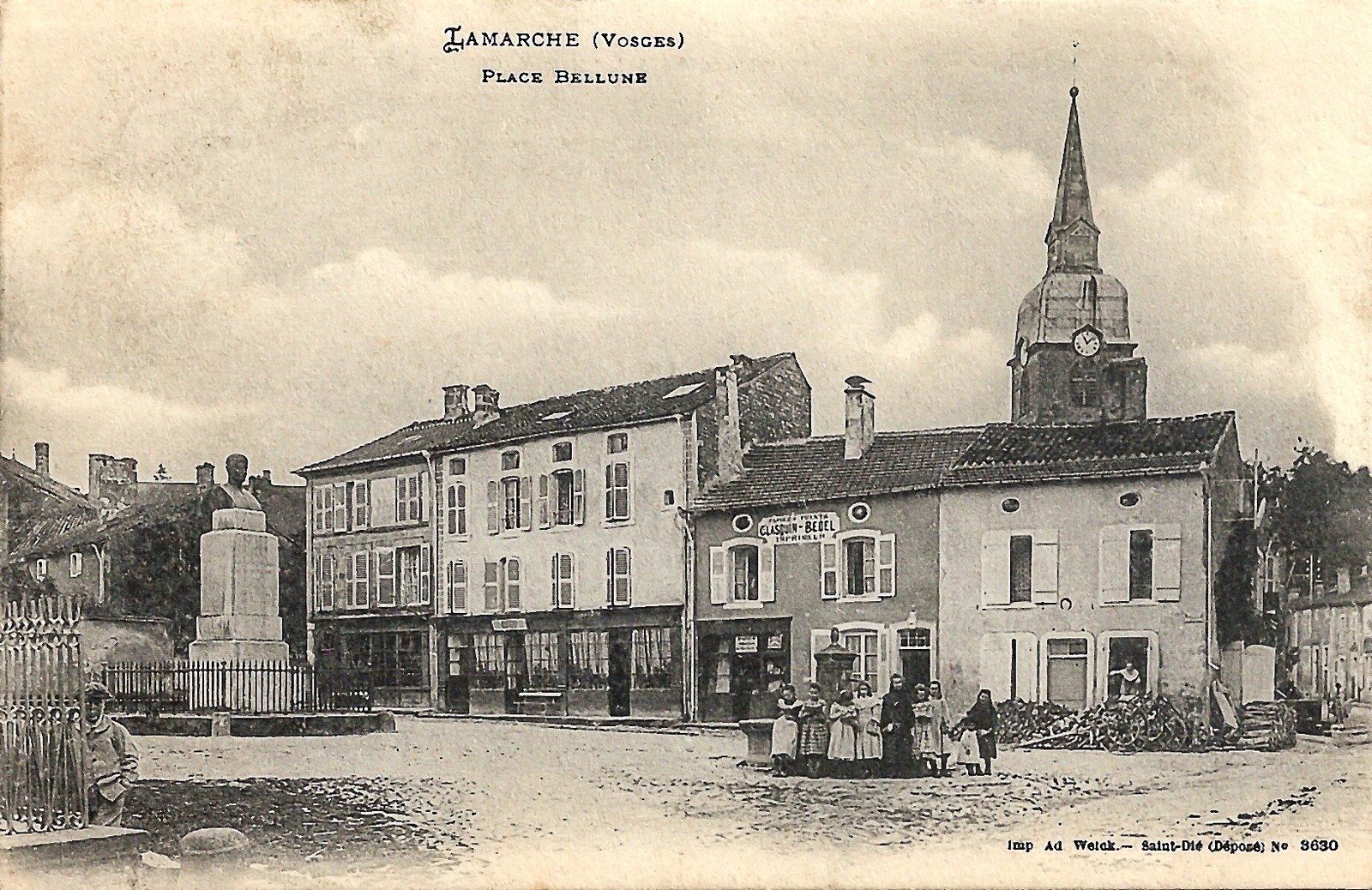 Photos et carte postales anciennes de Lamarche - Mairie de Lamarche et ...
