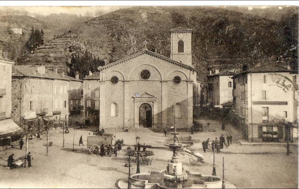 Photos et carte postales anciennes du Cheylard - Mairie du Cheylard et ...