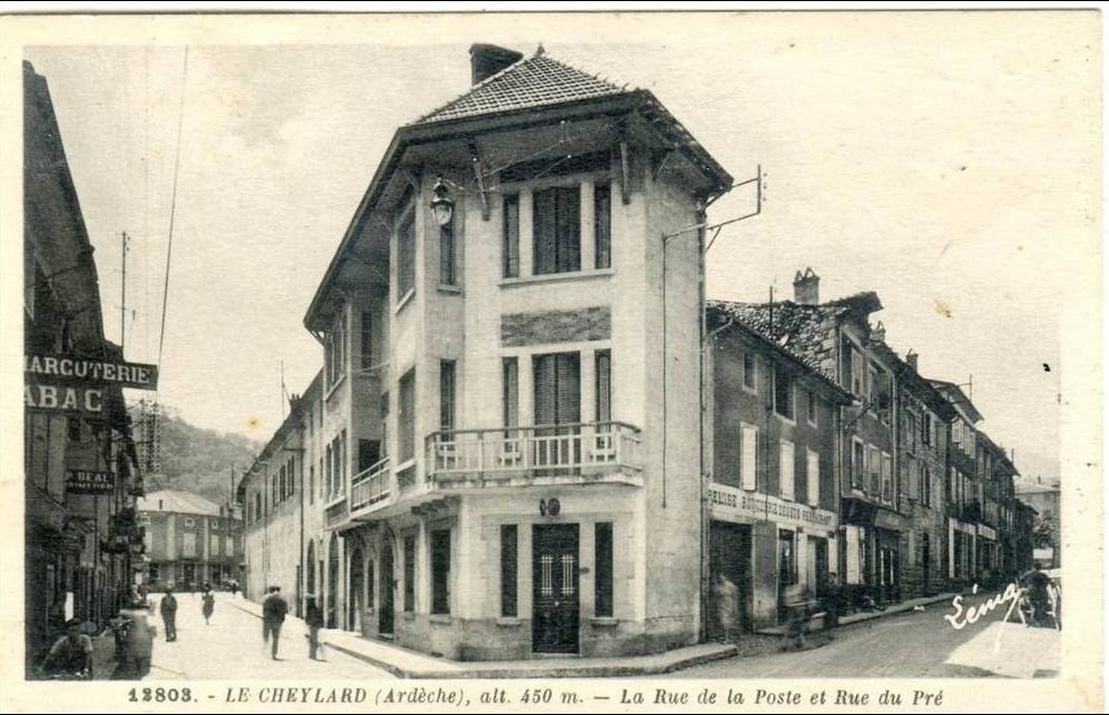 Photos et carte postales anciennes du Cheylard - Mairie du Cheylard et ...