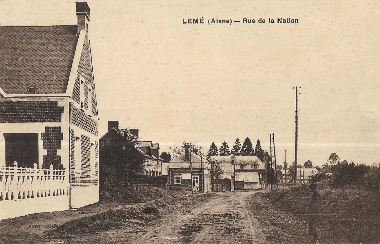 Mairie de Lemé, la Commune de Lemé et son village (02140) (Aisne).