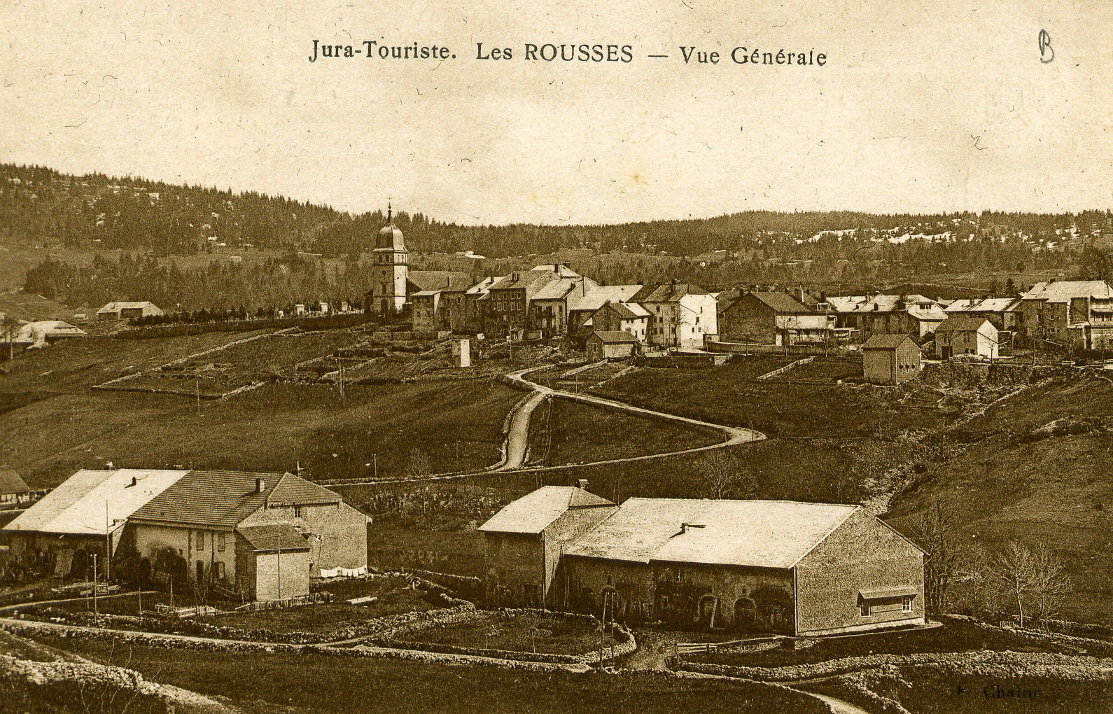 Photos et carte postales anciennes des Rousses - Mairie des Rousses et ...