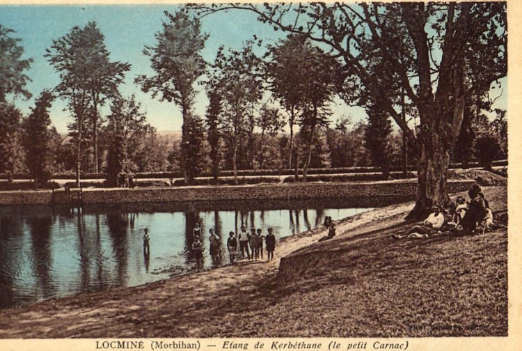Photos et carte postales anciennes de Locminé - Mairie de Locminé et sa ...