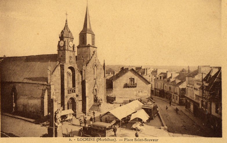 Photos et carte postales anciennes de Locminé - Mairie de Locminé et sa ...